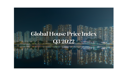 Global House Price Index Q3 2022 | KF Map – Digital Map for Property ...